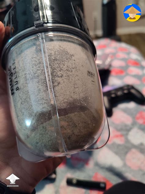 White Blobs On Mushroom Cake Contamination Or Blob Mutation By