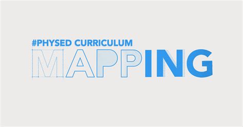 How To Create Your Physical Education Curriculum Map