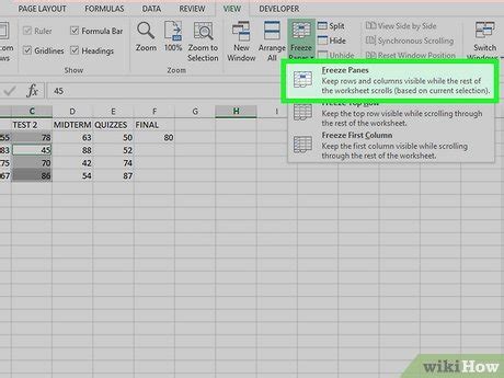 How To Freeze Panes In Excel Step By Step For PC And Mac