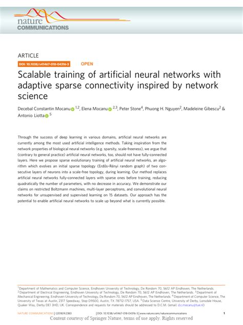 13 Scalable Training Of Artificial Neural Networks Wi Pdf Artificial Neural Network Deep
