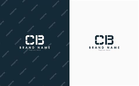 Premium Vector Cb Letters Vector Logo Design