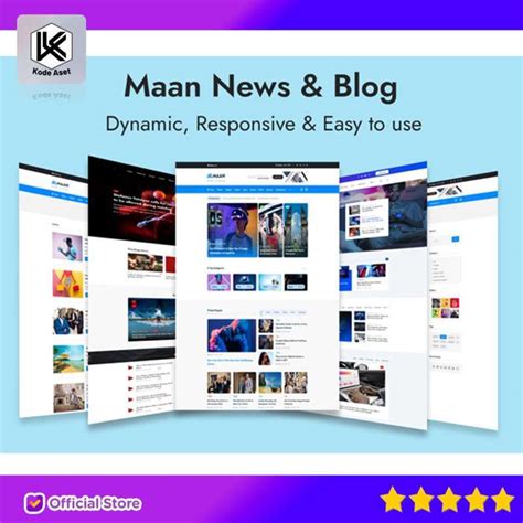 Promo Source Code Aplikasi Maan News Laravel Magazine Blog And News Php