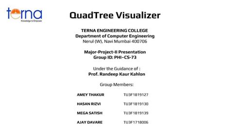 Quadtreevisualizermajor Project Iics 73pptx