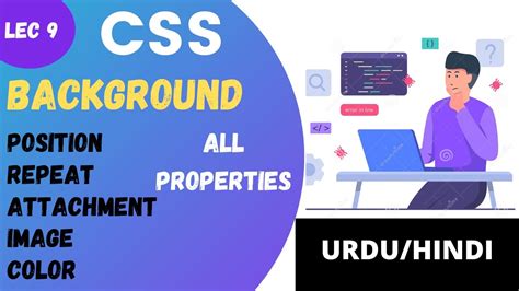 Css Background Properties Lec 9 Css Tutorial For Beginners In Urdu