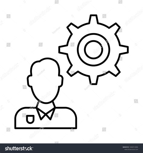 setting configure preference stock vector royalty free 1006914304