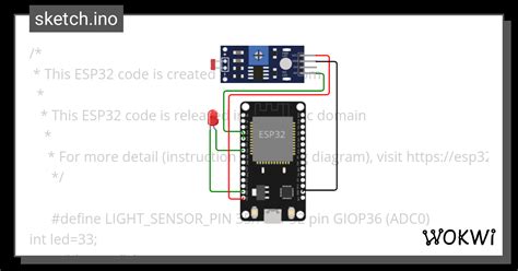 Photoresistor Wokwi ESP STM Arduino Simulator