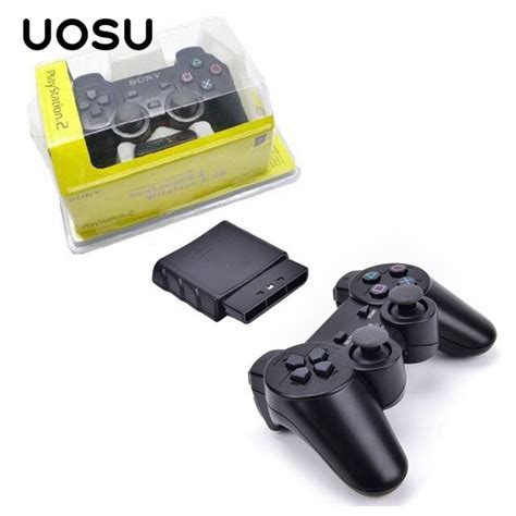 UOSU Wireless Gamepad Vibrator 2 4G Game Controller Joystick With Receiver For PS2 Lazada PH