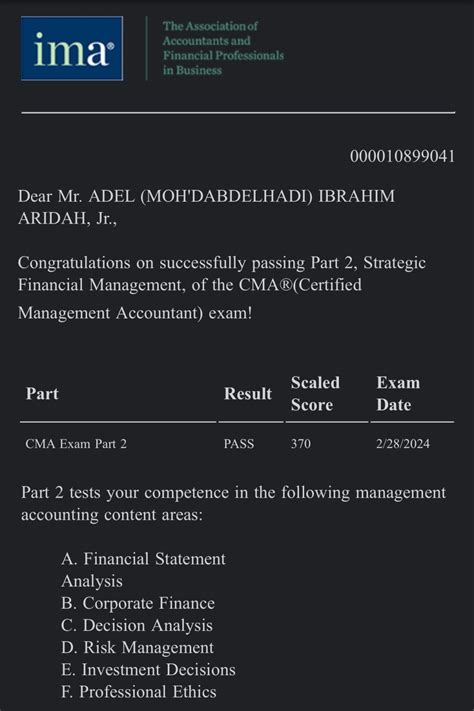 adel areeda cma p2 on linkedin cma 48 comments