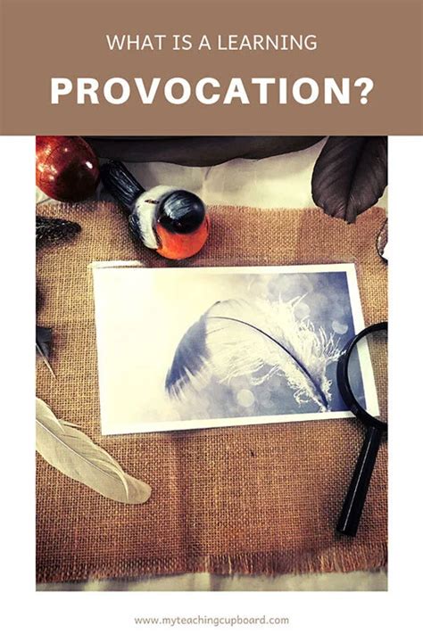 What Is A Learning Provocation — My Teaching Cupboard