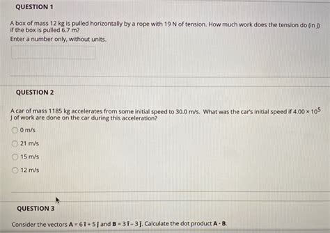 Solved QUESTION What Is The Final Angular Velocity W Of A Chegg