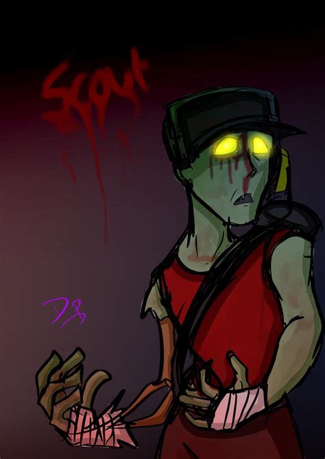 Tf2 Zombie Scout By Datpurple On Deviantart