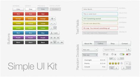 Simple Ui Kit Masterbundles