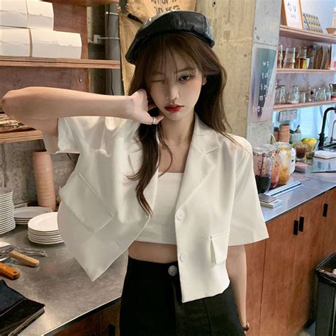 메이리앤 Md Pick여름신상 데일리자켓 여름 반팔 크롭 숏 자켓 썸머룩하객룩여행룩휴양지룩데이트룩오버핏
