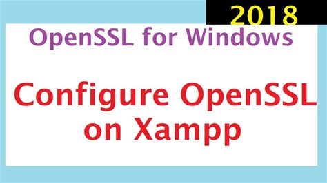 OpenSSL On Windows YouTube