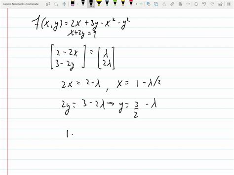 SOLVED Use The Method Of Lagrange Multipliers To Optimize The Function Subject To The Given