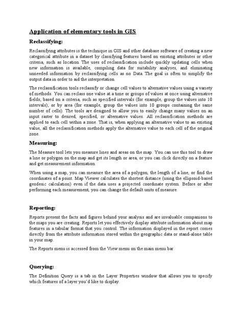 Assignment 1 Gis Pdf Arc Gis Geographic Information System