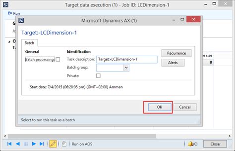 Dynamics Ax Tips Import Financial Dimension Using Data Import