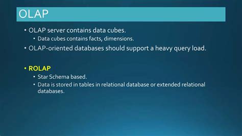Data Warehouse Business Intelligence Pptx