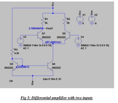 Engineering Experiments Differential Amplifier