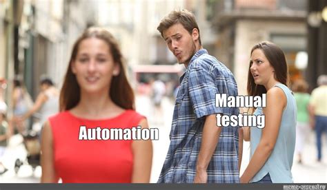 Сomics meme Manual testing Automation Comics Meme arsenal com