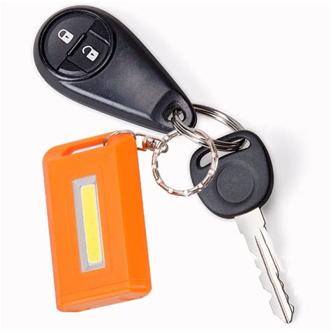 Colors Portable Mini Keychain Key Ring Led Flashlight Cob Led Single Mode Lm Mini Pocket