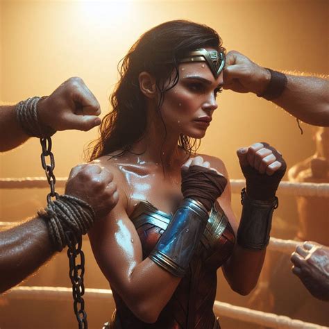 Wonder Woman Defeated by RopeCaptor on DeviantArt