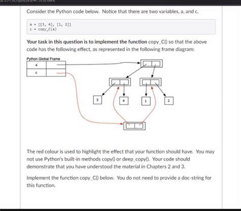 Solved Consider The Python Code Below Notice That There Are