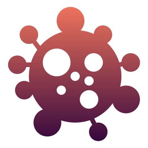 Virus Generic Flat Gradient Icon