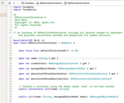 【初心者向け】core dataの使い方と説明swift3 0 swift qiita