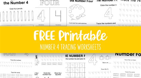 Number Tracing Worksheets Free Pages Printabulls Off