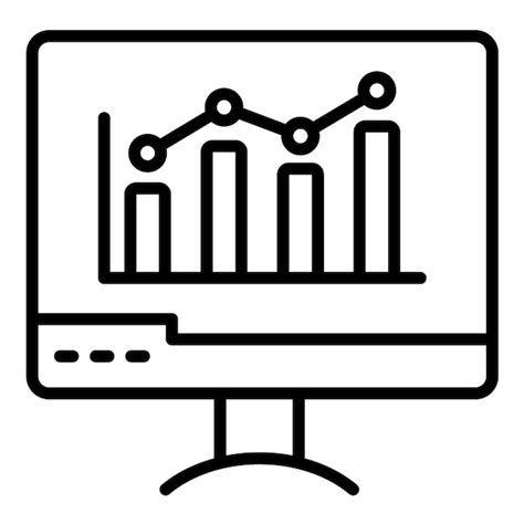 Premium Vector Monitoring Analytics Vector Illustration Style