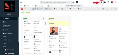 exercise 3 customizing the workspace timetonic v7 en