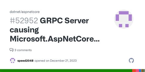 Grpc Server Causing Microsoftaspnetcoreconnectionsconnectionresetexception When Listening To