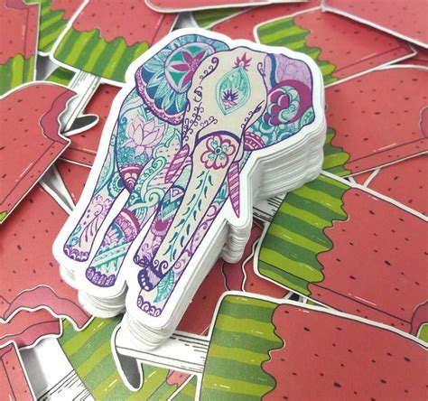 Nerd Stickers On Twitter Nerdstickers Adesivos Stickers Elefanteindiano