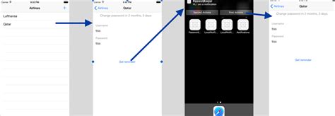 ios how to use uilocalnotification to open spesific view containing