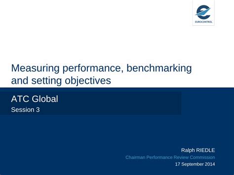 Pdf Measuring Performance Benchmarking And Setting Objectives