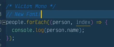 Mona Lisa Font Vscode