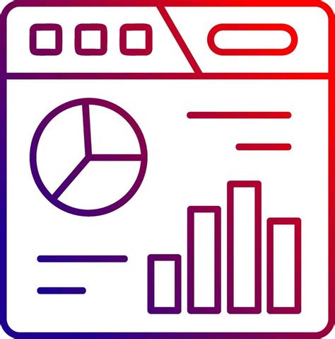 Dashboard Line Gradient Icon 36979752 Vector Art At Vecteezy