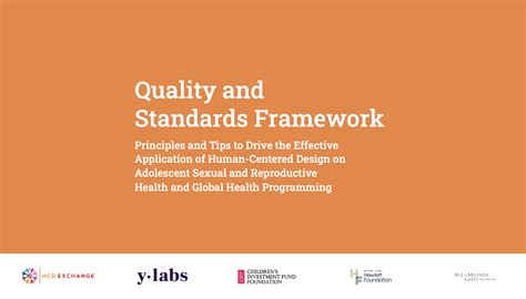 Quality And Standards Framework For Hcd In Asrh — Ylabs