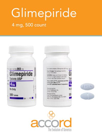 Glimepiride Tablets Accord Healthcare