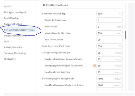 bug correction menu version v4 5 0 alpha 19 · issue 1855 · snapmaker