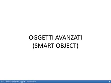 Edi Photoshop Smartobject Ppt
