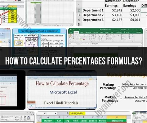 Mastering Percentage Calculations Formulas And Methods JoyAnswer Org