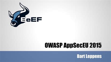 Owasp Appseceu 2015 Beef Session Pdf