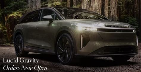 Lucid Opens Orders For Luxury Gravity Suv From 95000