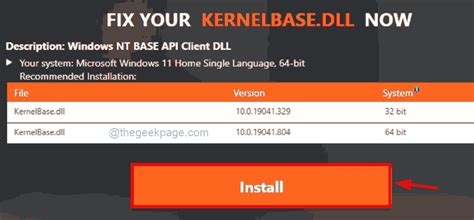 Fix KernelBase Dll Error In Windows 11 10 SOLVED