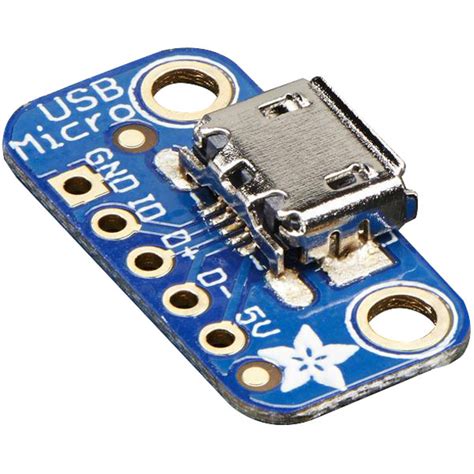Adafruit 1833 Usb Micro B Breakout Board Rapid Electronics