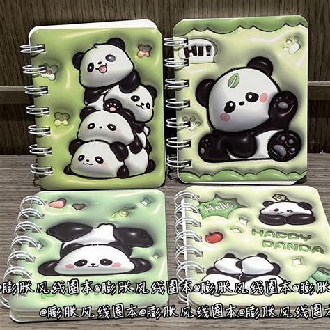 A7 Expansion Style Panda Notebook Style Beautiful Girl Hearta7