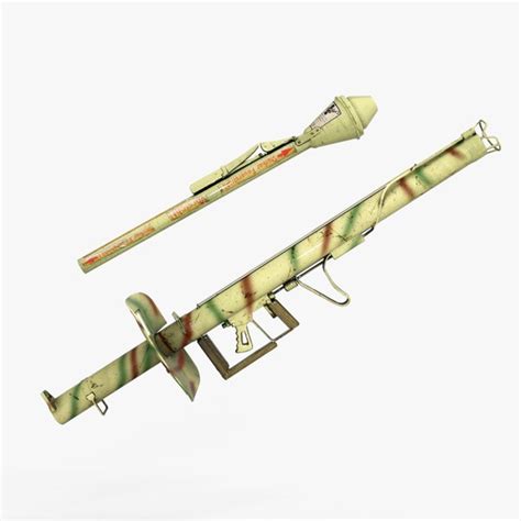 Panzerfaust Ww2 Modelo 3d Low Poly Modelo 3d Turbosquid 2360259