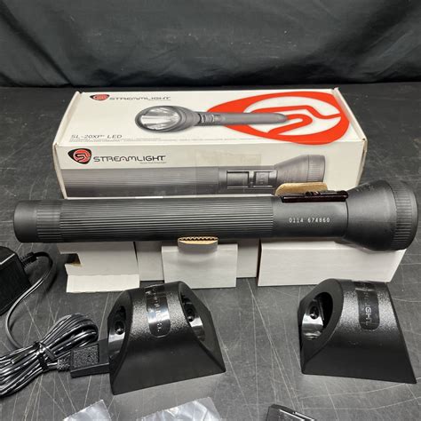 Streamlight Sl 20xp Rechargeable Led Flashlight W Ac And Dc Chargers Ebay